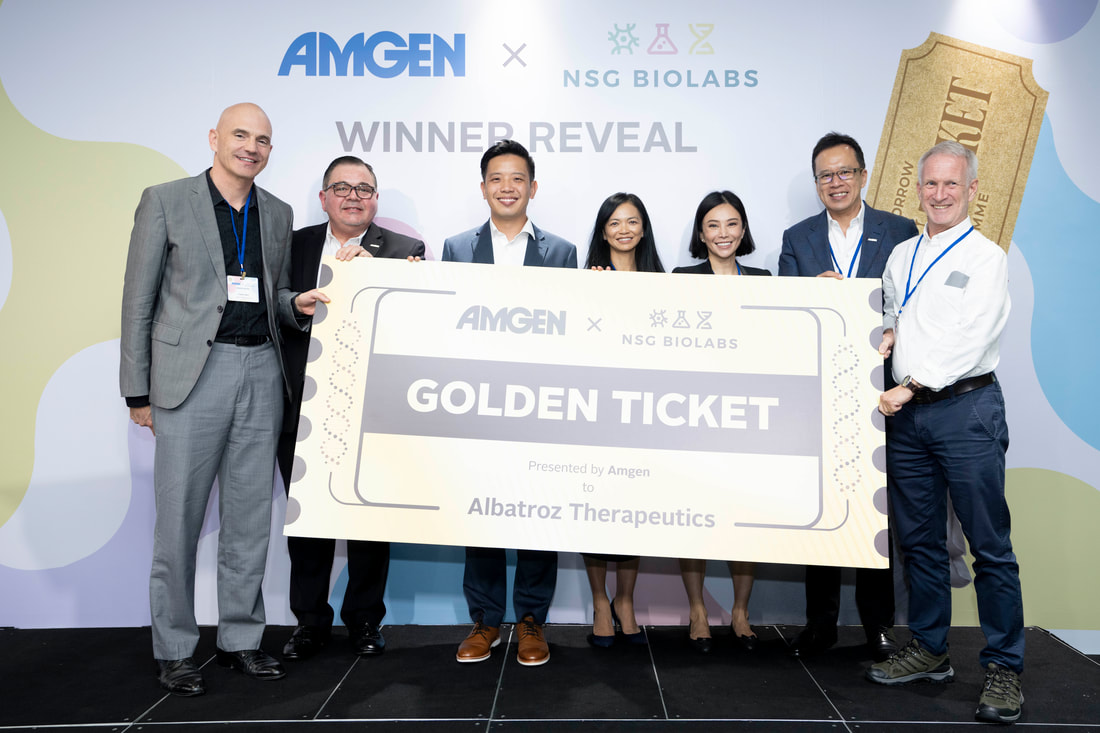 Amgen and NSG Biolabs Announce Albatroz Therapeutics as Winner of First ...